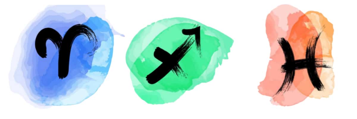 Aries Sun with Sagittarius Moon and Pisces Rising - truly divine