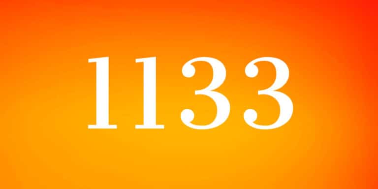 Angel Number 1133 - Deeper Meaning & Significance - truly divine