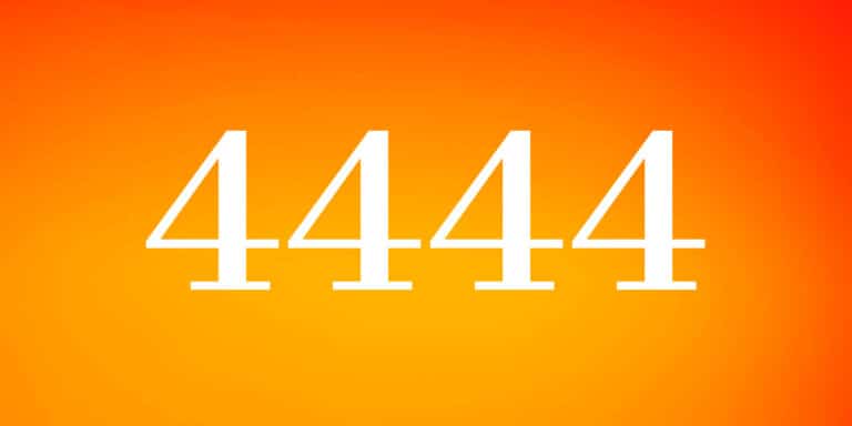 Angel Number 4444 - Deeper Meaning & Significance - truly divine