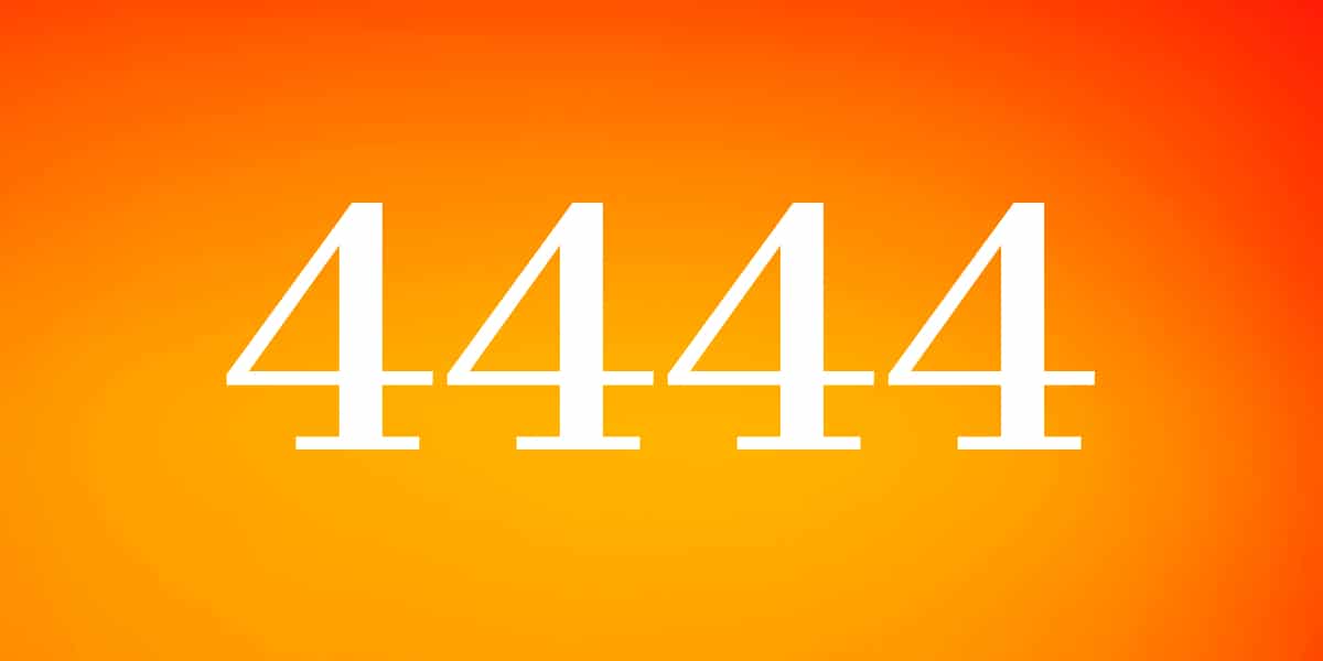 Angel Number 4444 - Deeper Meaning & Significance - truly divine