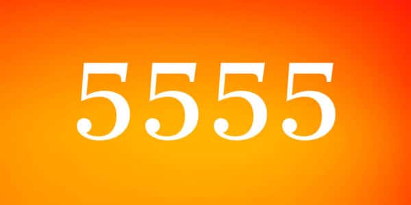Angel Number 5555 - Deeper Meaning & Significance - truly divine