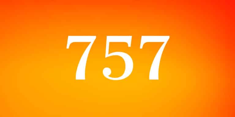 Angel Number 757 - Deeper Meaning & Significance - vraiment divin