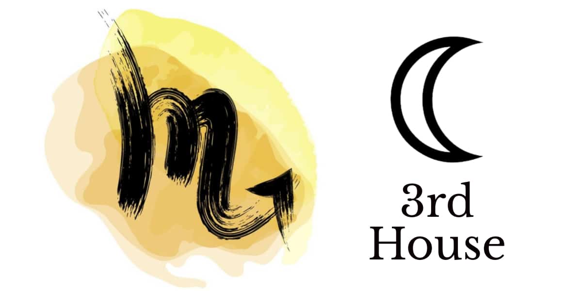 Scorpio Moon in the 3rd House - truly divine