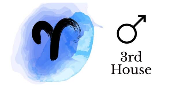 Mars in Aries in the 3rd House - truly divine