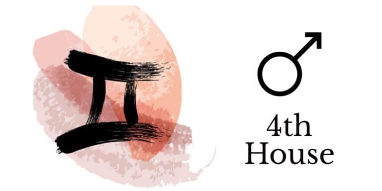 Mars in Gemini in the 4th House - truly divine