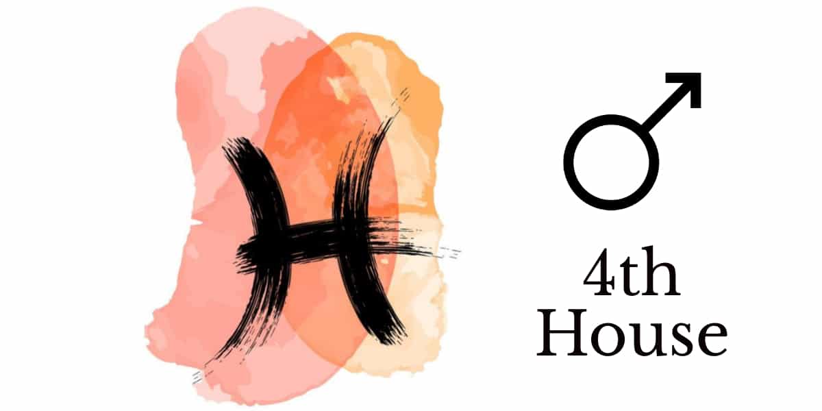 Mars in Pisces in the 4th House - truly divine