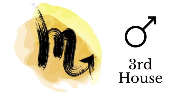 Mars in Scorpio in the 3rd House - truly divine