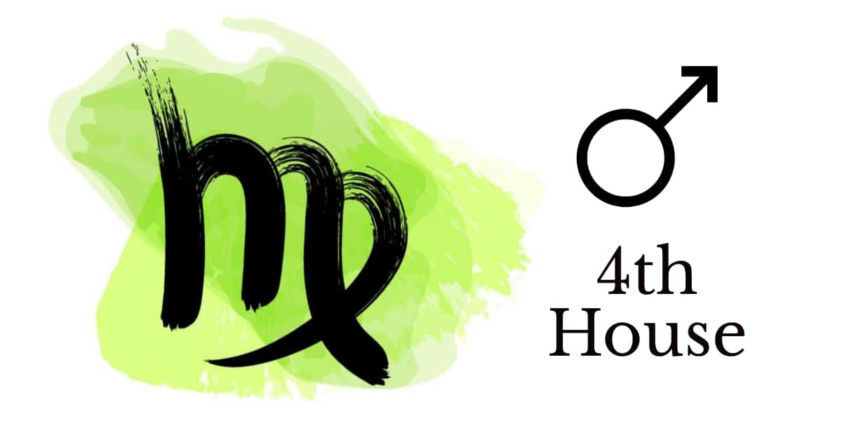 Mars in Virgo in the 4th House - truly divine