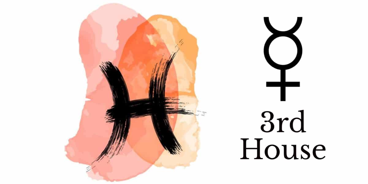 Mercury in Pisces in the 3rd House - truly divine