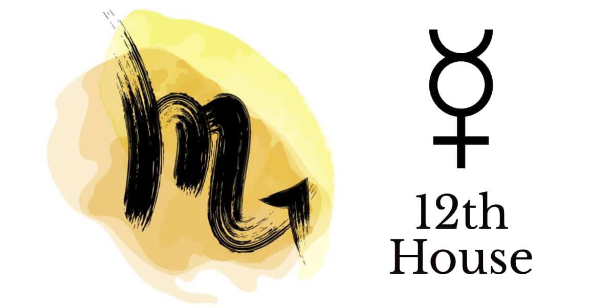 Mercury in Scorpio in the 12th House - truly divine
