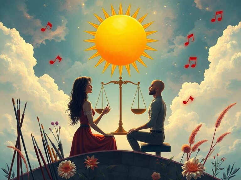 Sun in Libra in the 5th House: Creative Expression in Love and Art