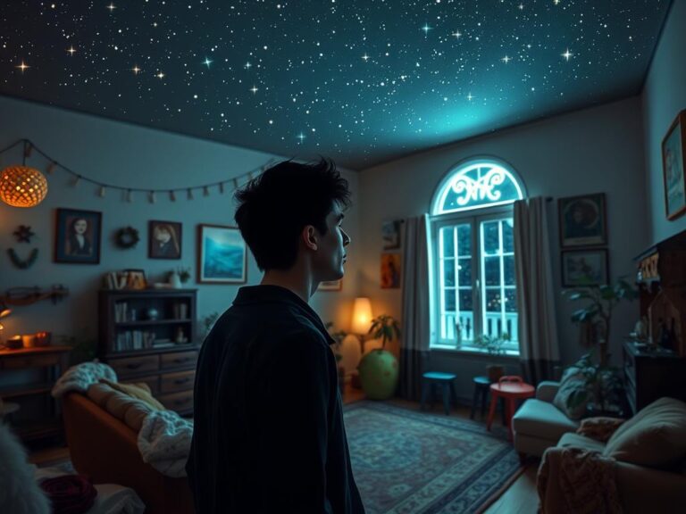 Moon in Aquarius in the 4th House: Unique Home Life and Emotional Roots