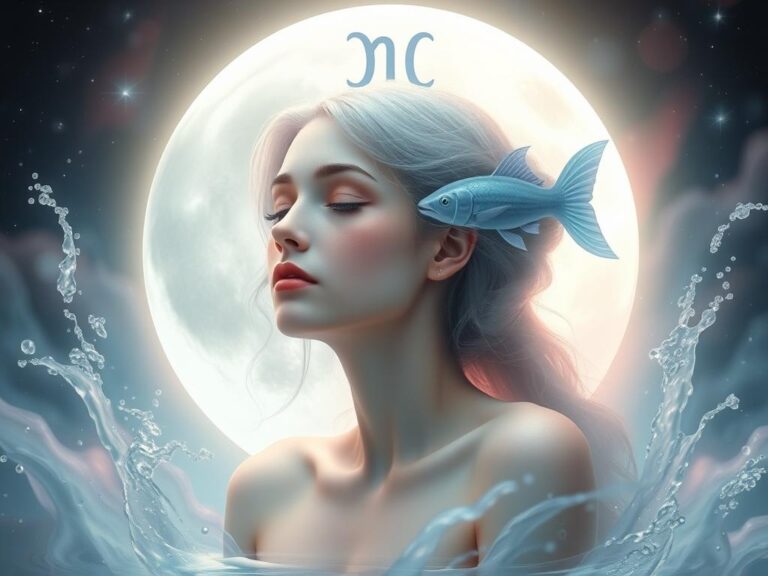 Moon in Pisces in the 1st House: Sensitive Self and Dreamy Emotions