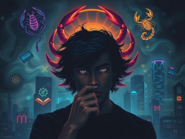 North Node in Scorpio in the 3rd House and South Node in Taurus in the ...