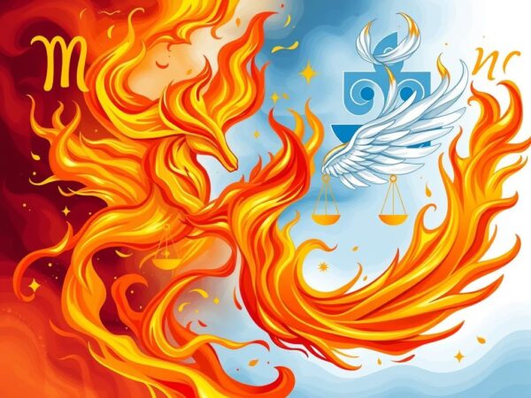 Aries and Libra Compatibility: Balancing Fire and Air in a Relationship