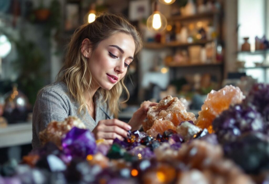 Découvrez la signification des couleurs de pierre de naissance du Verseau : grenat et améthyste